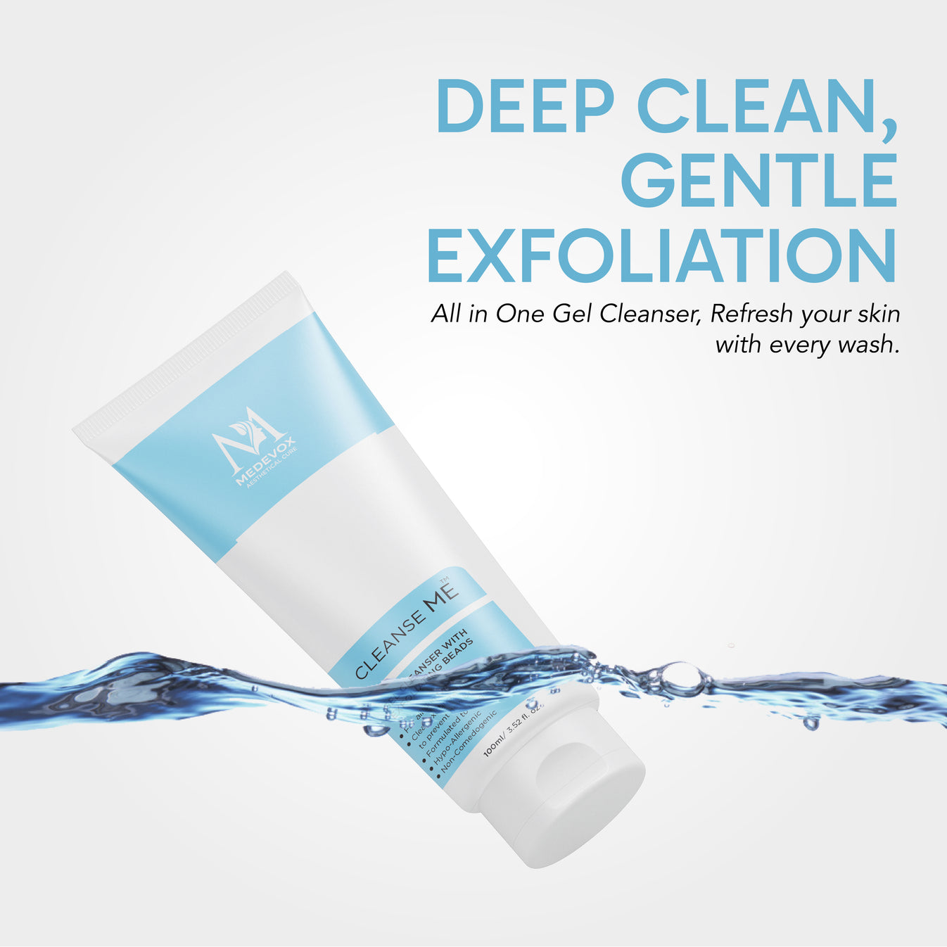 CLEANSE ME | Gentle Daily Facial Cleanser – Medevox